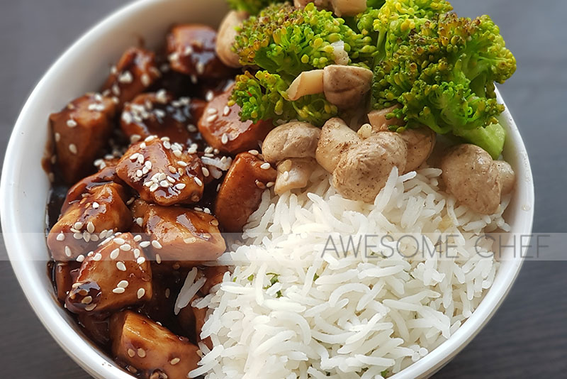 Chicken Teriyaki Rice Bowl | Teriyaki Rice Bowl | HungryForever