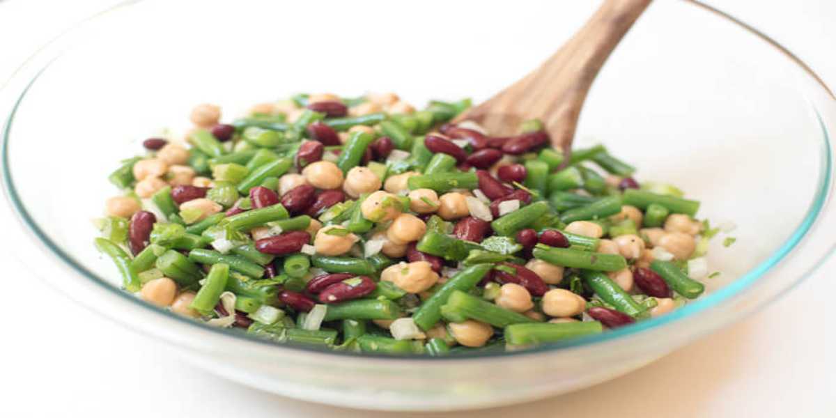 Three Bean Salad Recipe - HungryForever Food Blog