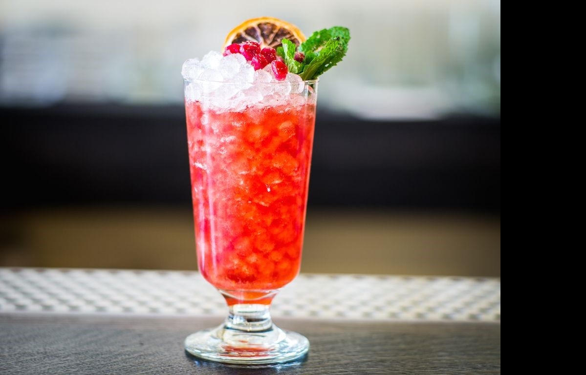 Velvet Cobbler Cocktail - HungryForever Food Blog