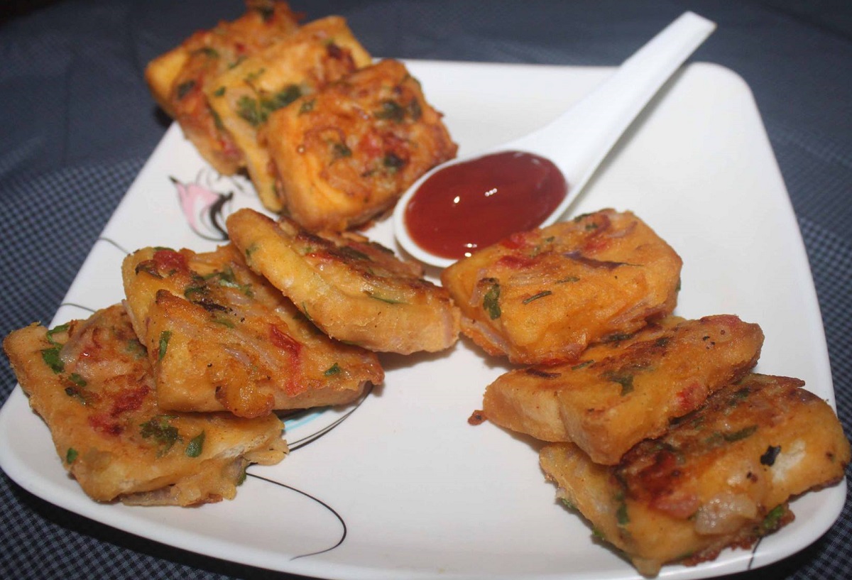 Bread Pakora Recipe In Tamil | How to Make Bread Pakoda