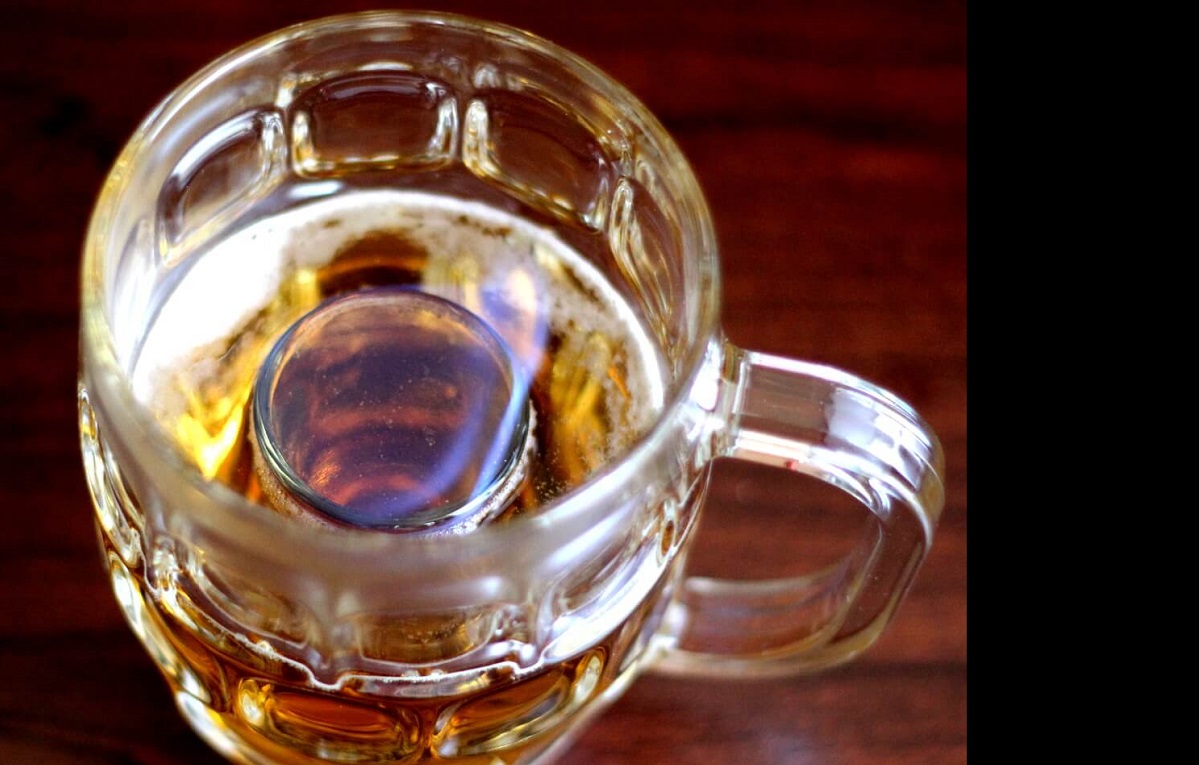 Flaming Dr. Pepper Shot - HungryForever Food Blog