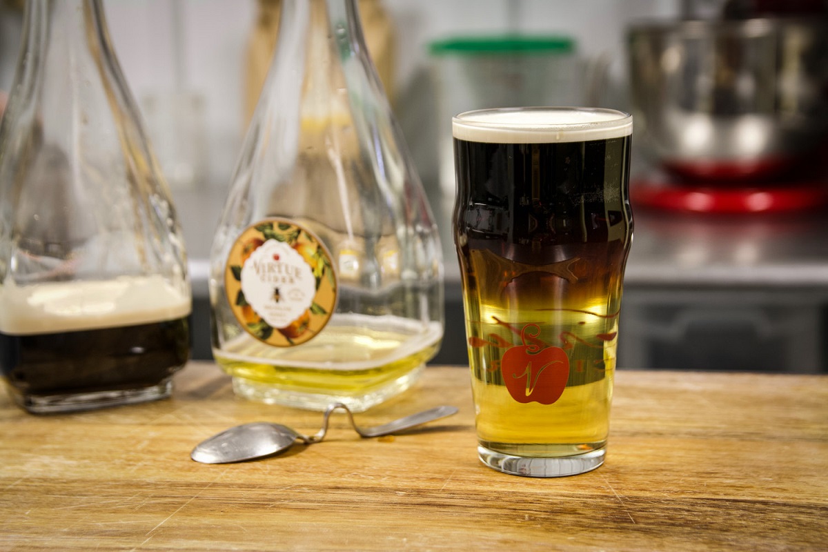 Snakebite Cocktail - HungryForever Food Blog