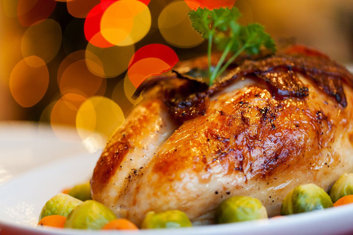 Christmas Apricot Turkey Recipe - HungryForever Food Blog