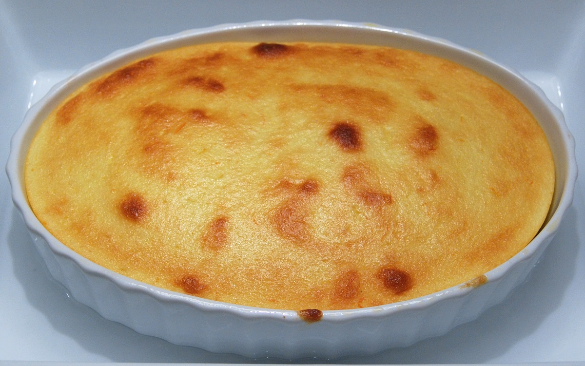 Orange Pudding Cake Recipe | Orange Pudding Cake | HungryForever