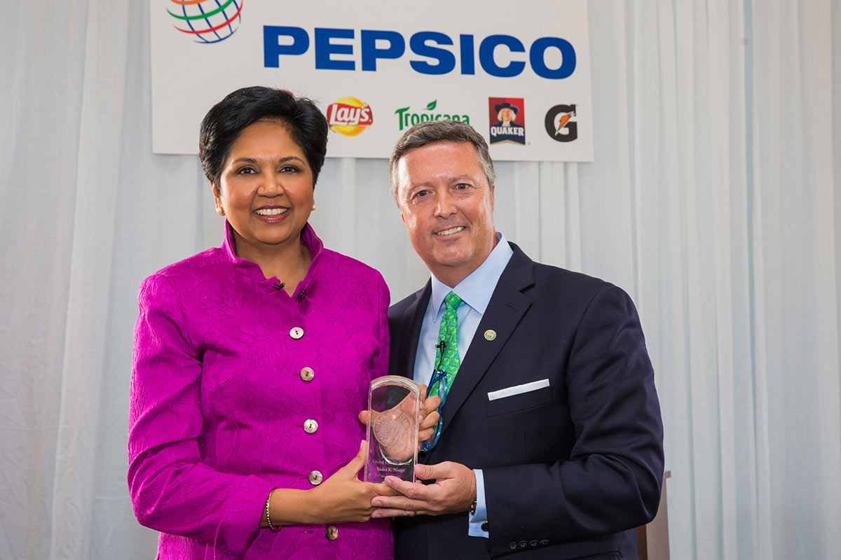 Indira Nooyi Steps Down As The Chairman Of PepsiCo - HungryForever Food ...