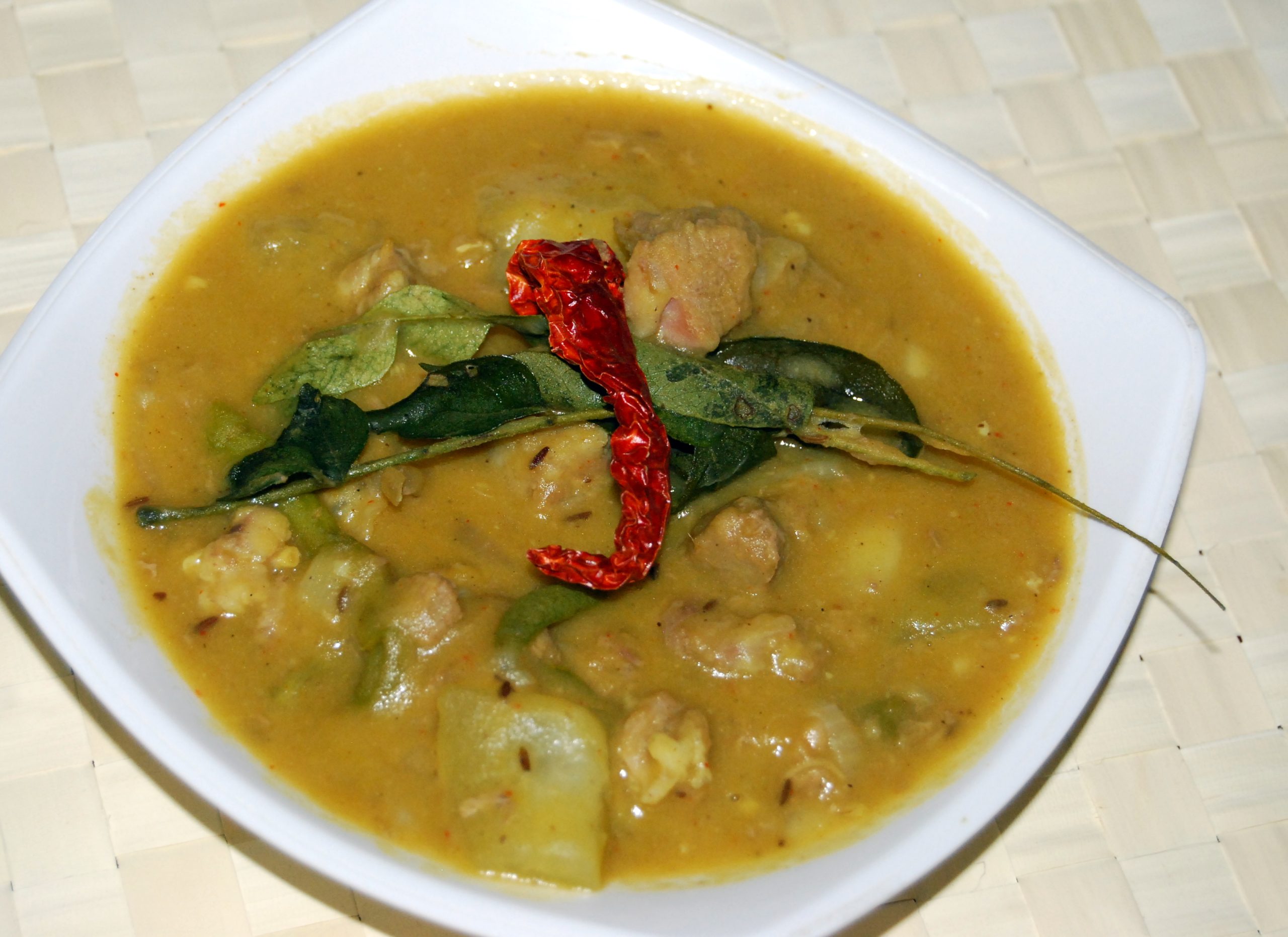 Mutton Dalcha Recipe Hyderabadi Mutton Dalcha Recipe