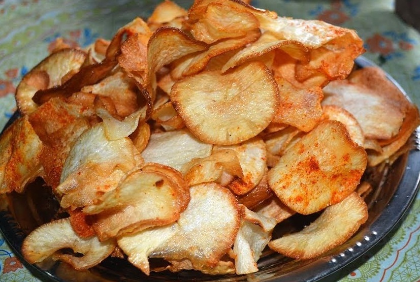 Maravalli Kilangu Chips Recipe | Kilangu Chips Recipe