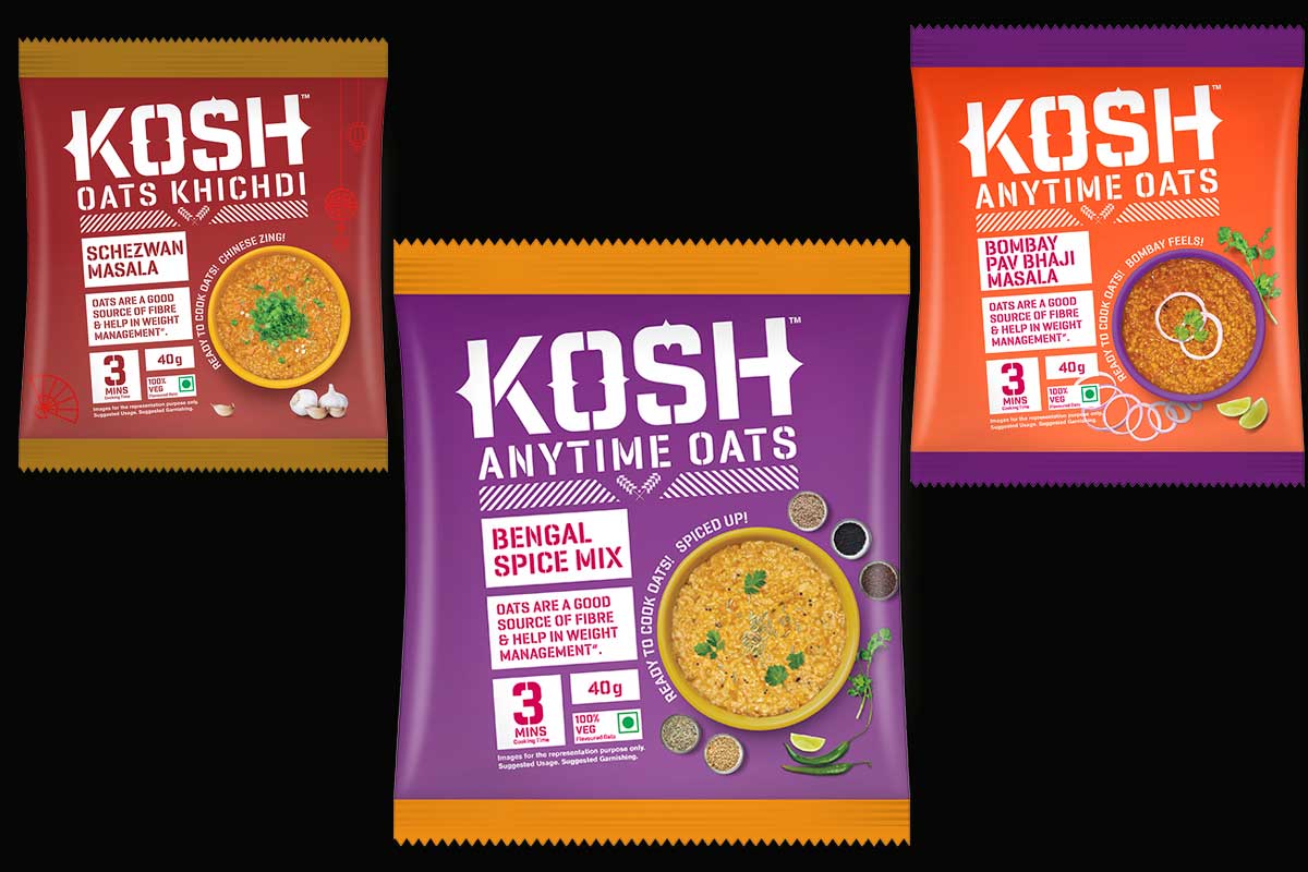Kosh Introduces Three New Flavours In Their Oats Range - HungryForever ...
