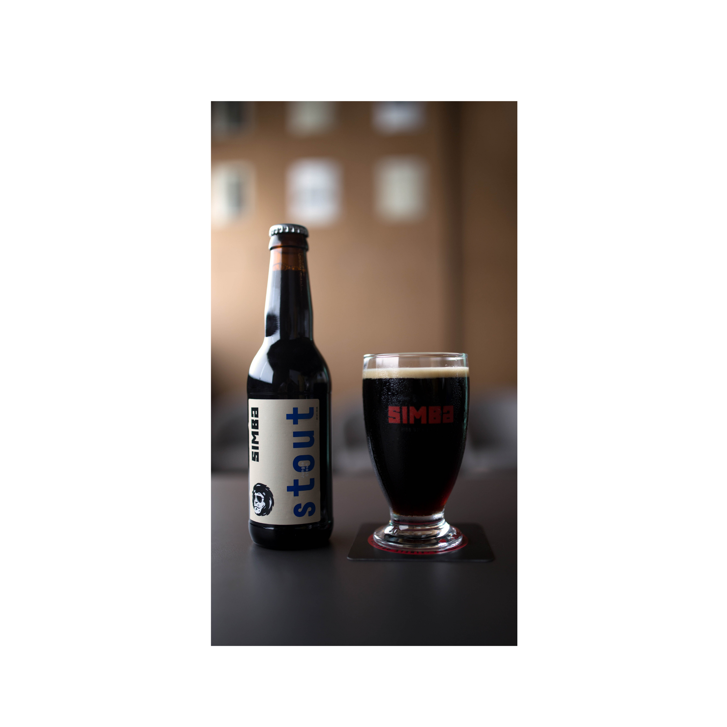 What really goes into this dark, bold craft beer - Simba Beer