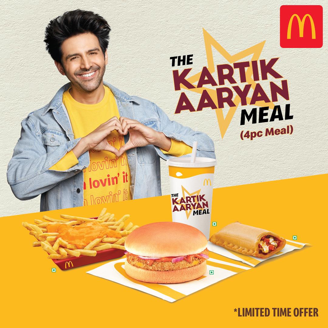 McDonald’s India – North and East introduces Kartik Aaryan’s Favourite ...